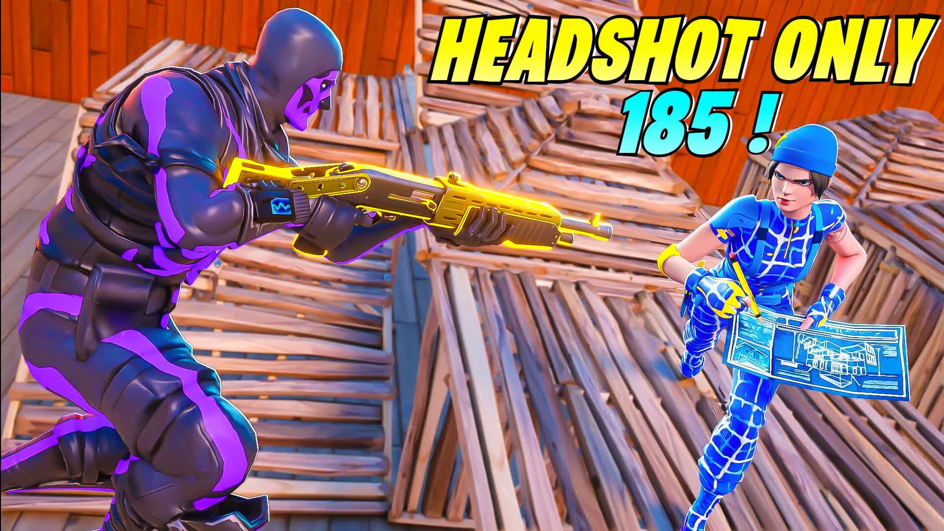 HEADSHOT ONLY 185 🎯 9793-1235-4632 by mapsbymalli - Fortnite