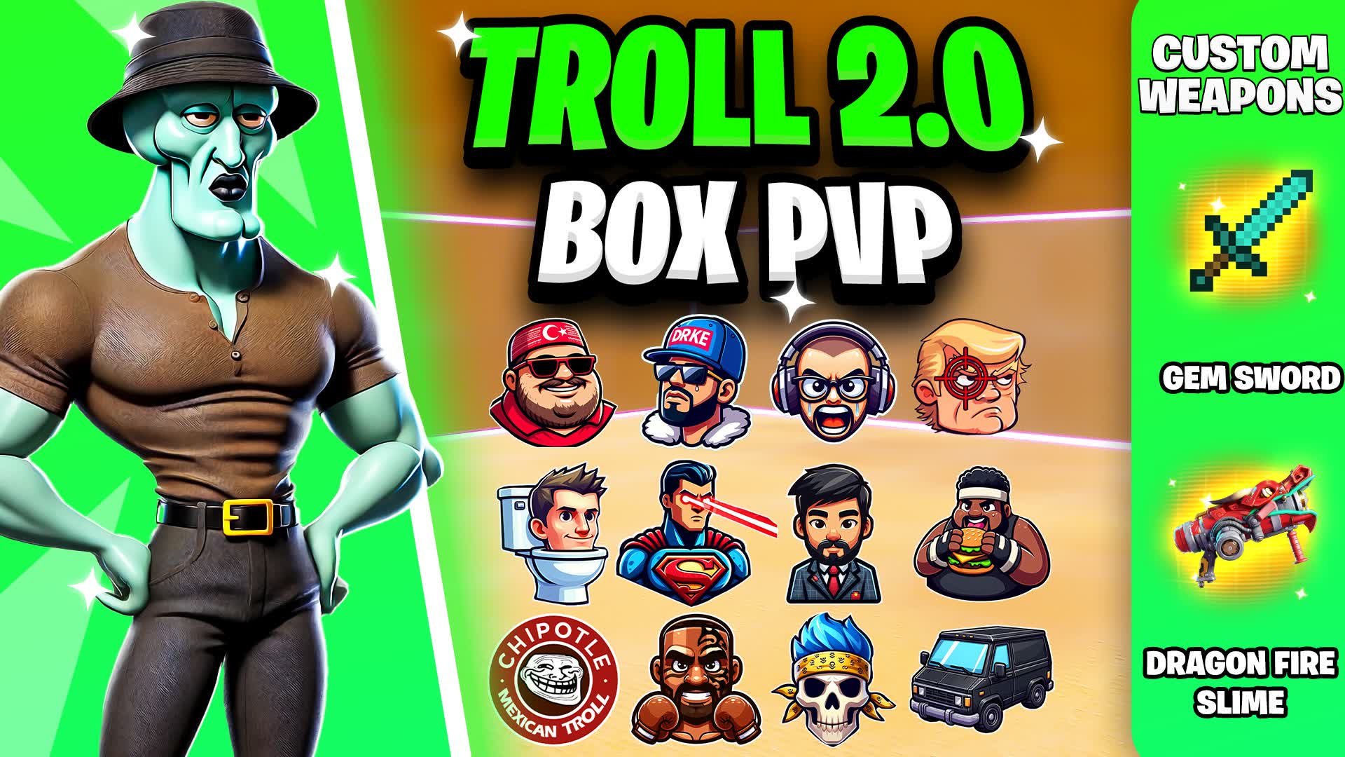 💀TROLL BOX PVP📦 9135-9871-5456 by chelofn - Fortnite Creative Map Code ...