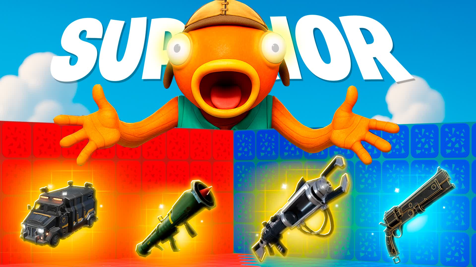 SUPERIOR RED VS BLUE 🔴🔵 7672-2010-2482 by senhorleoncio - Fortnite ...