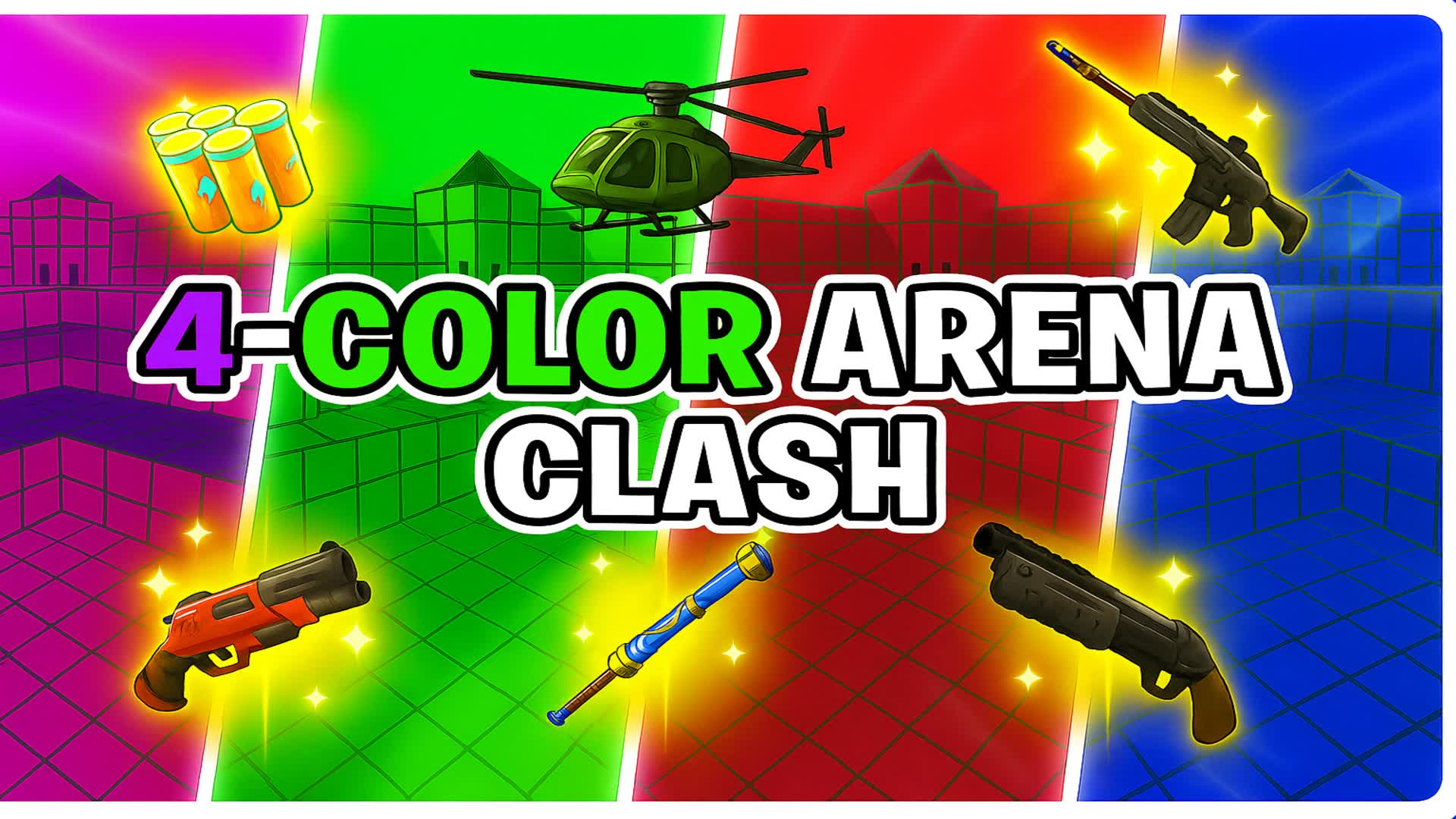 4-Color Arena Clash 6245-4513-0417 by odinurpower - Fortnite