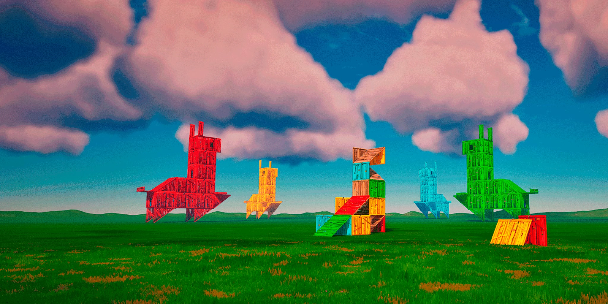 LLAMA WARS 🦙 8106-1430-2385 by derponce - Fortnite Creative Map Code ...