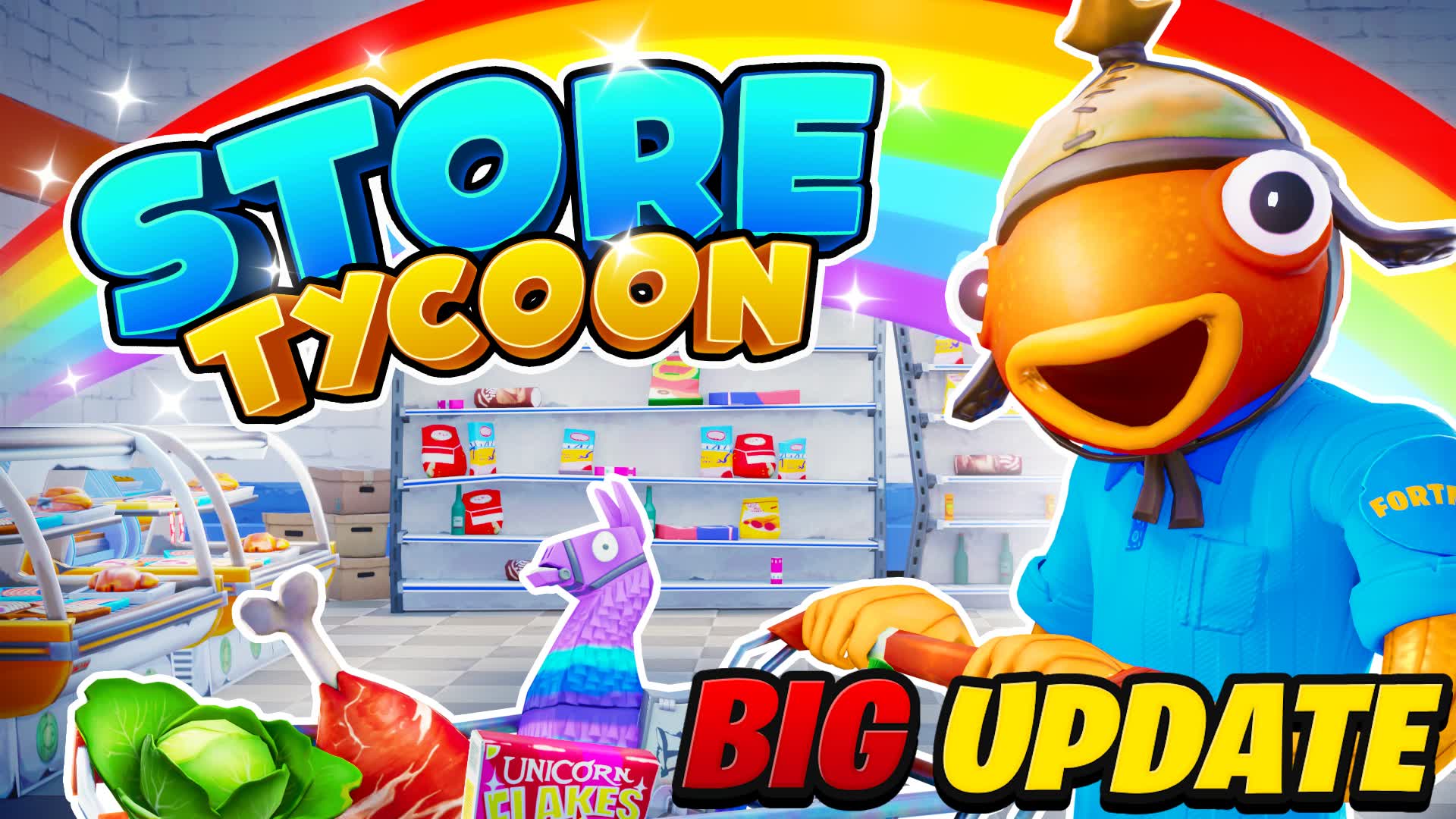 STORE SIMULATOR TYCOON 🛒 4105-3494-3989 by colebowl - Fortnite Creative ...