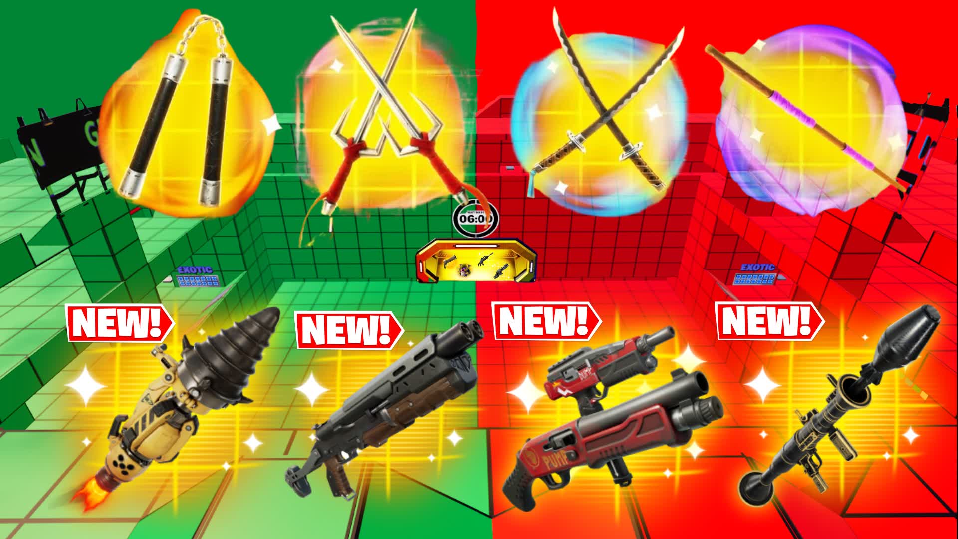 TMNT CRAZY RED VS GREEN 🔴🟢 7420-2068-4347 by gangifishy - Fortnite ...