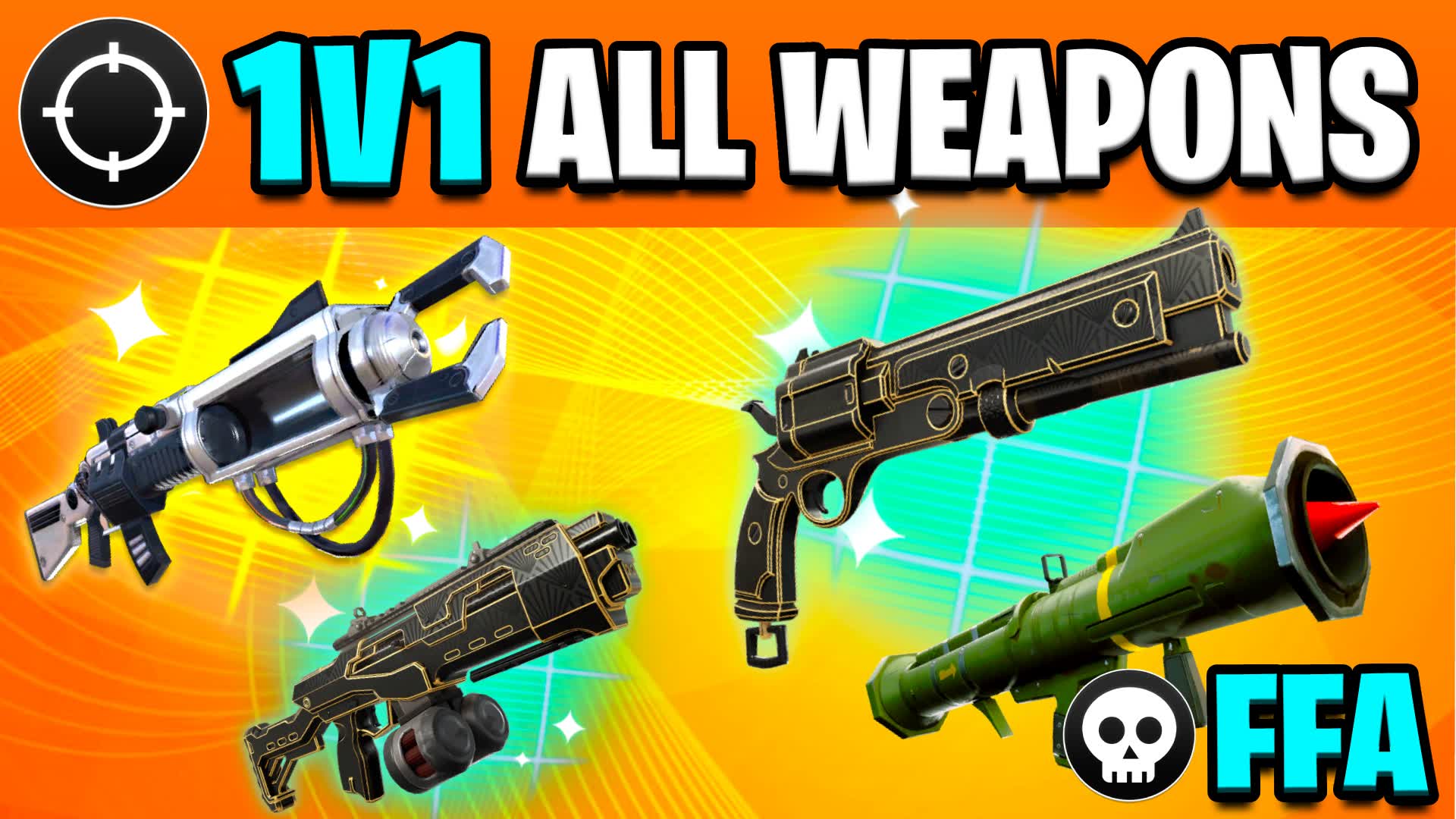 ALL WEAPONS & VEHICLES 🎯 FFA 🔫 1V1 9090-9324-0707 by semihzipa - Fortnite Creative Map Code ...