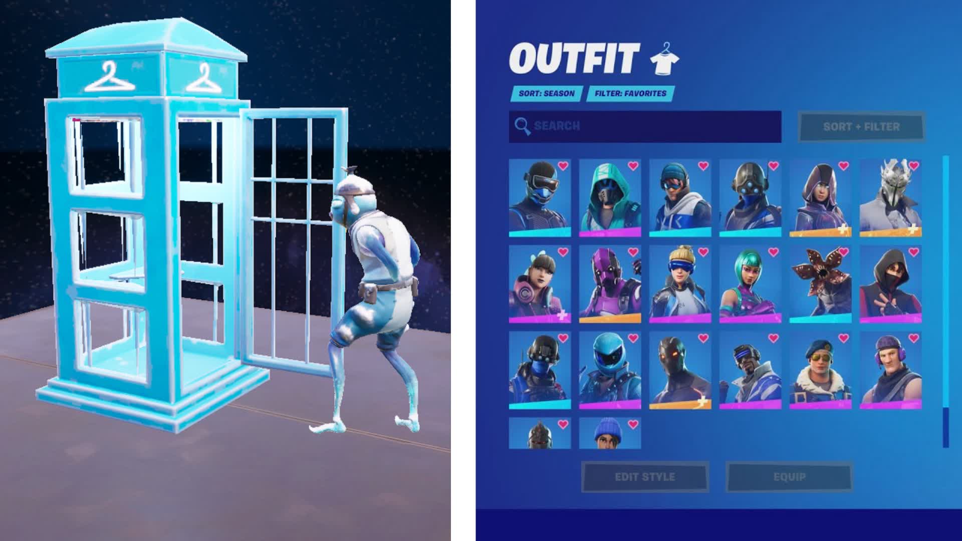 EVERY SKINS 1V1 (30 PLAYERS) 5298-2663-6721 by kencroissant - Fortnite ...