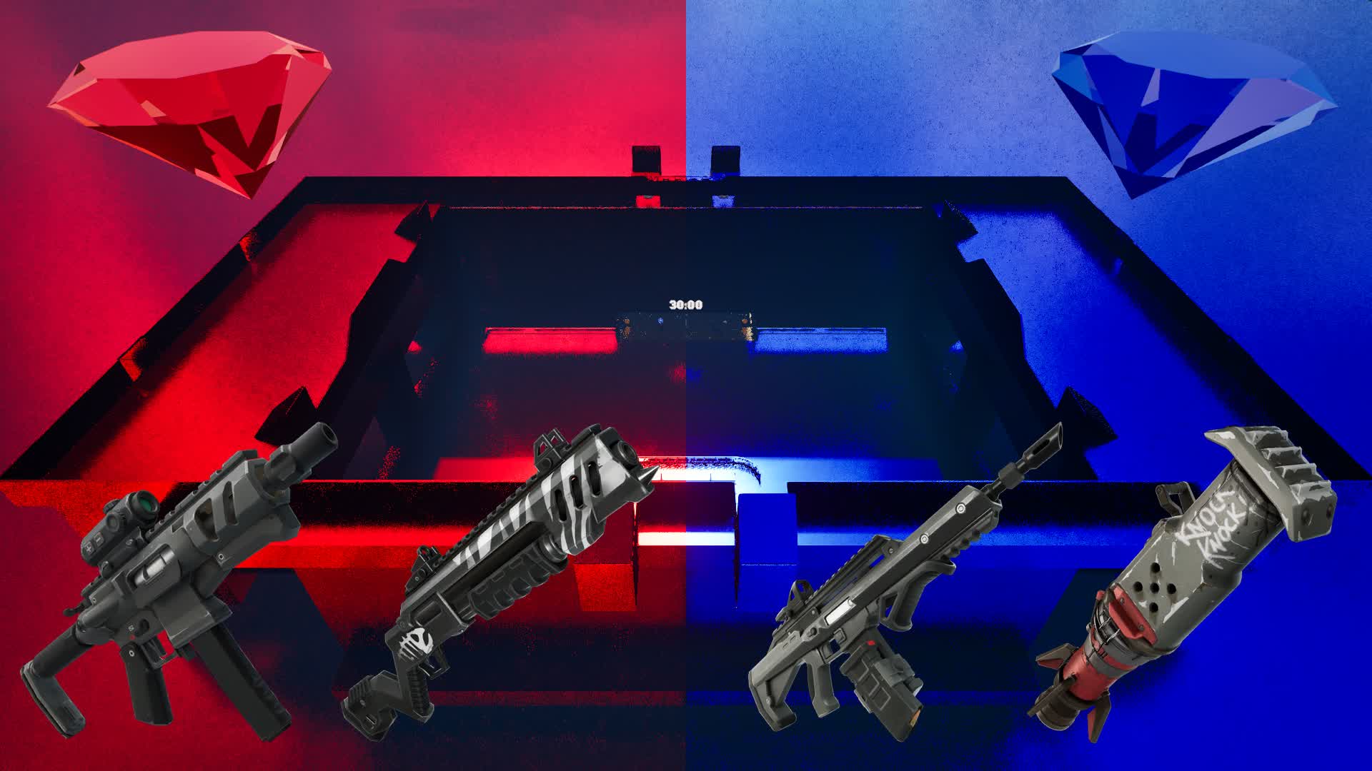 💎RUBY VS SAPPHIRE💎 9326-5764-2592 by ewannn - Fortnite Creative Map ...