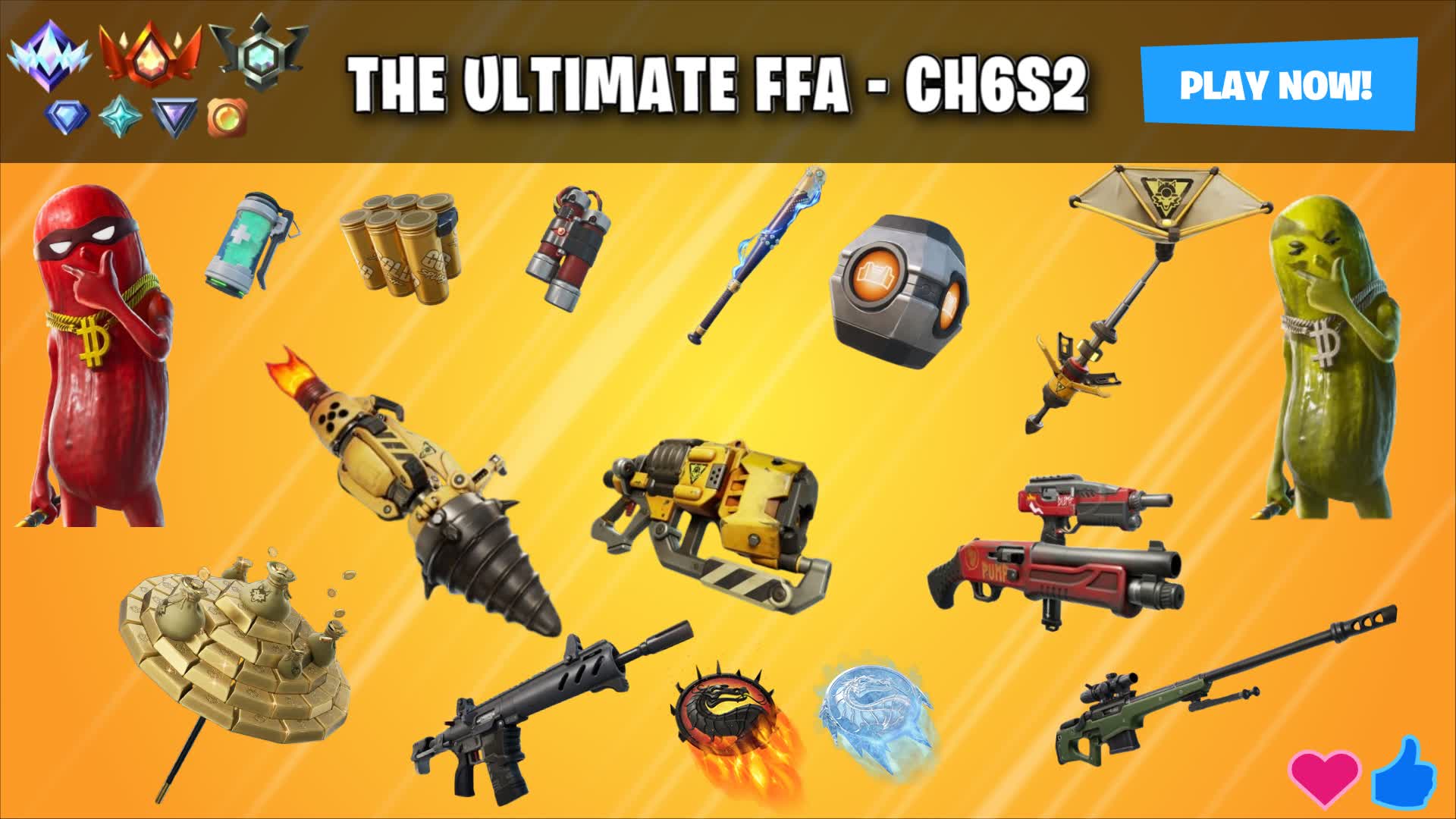 SUPER FFA 🏆🥇 CH6S2 5771-3599-8173 by hasxnfn - Fortnite Creative Map ...
