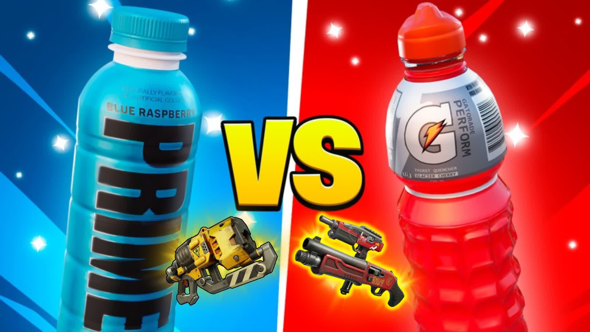 PRIME VS GATORADE 2.0 🔵🔴 4670-3102-7517 by bluegg - Fortnite Creative ...