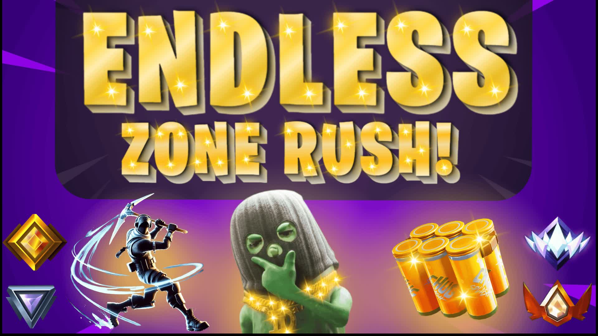 ENDLESS ZONE WARS RUSH😎📈 5353-3370-1889 by karotking - Fortnite ...
