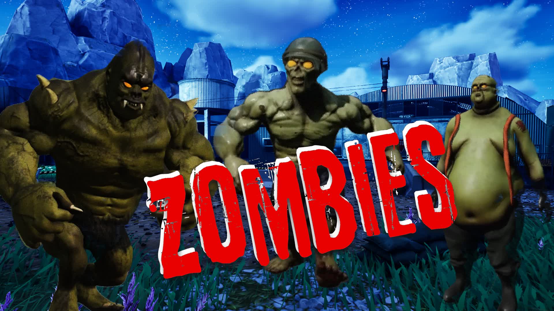 Zombies !!! 1316-0671-7339 by megadragon - Fortnite Creative Map Code - Fortnite.GG