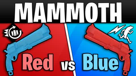 Mammoth One Shot Red vs Blue 🎯🔫🔴🔵 5792-8800-2471 by everything-bagel ...