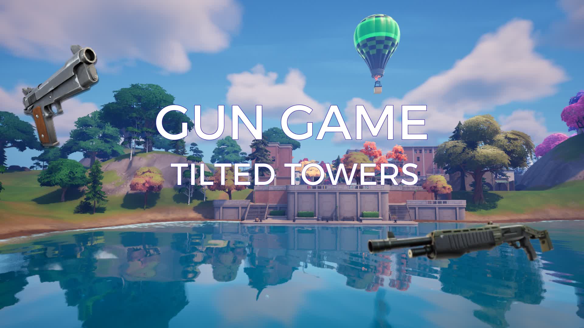TILTED TOWERS GUN GAME 1.0🔫 0881-8083-2580 by oxufnn - Fortnite Creative Map Code - Fortnite.GG