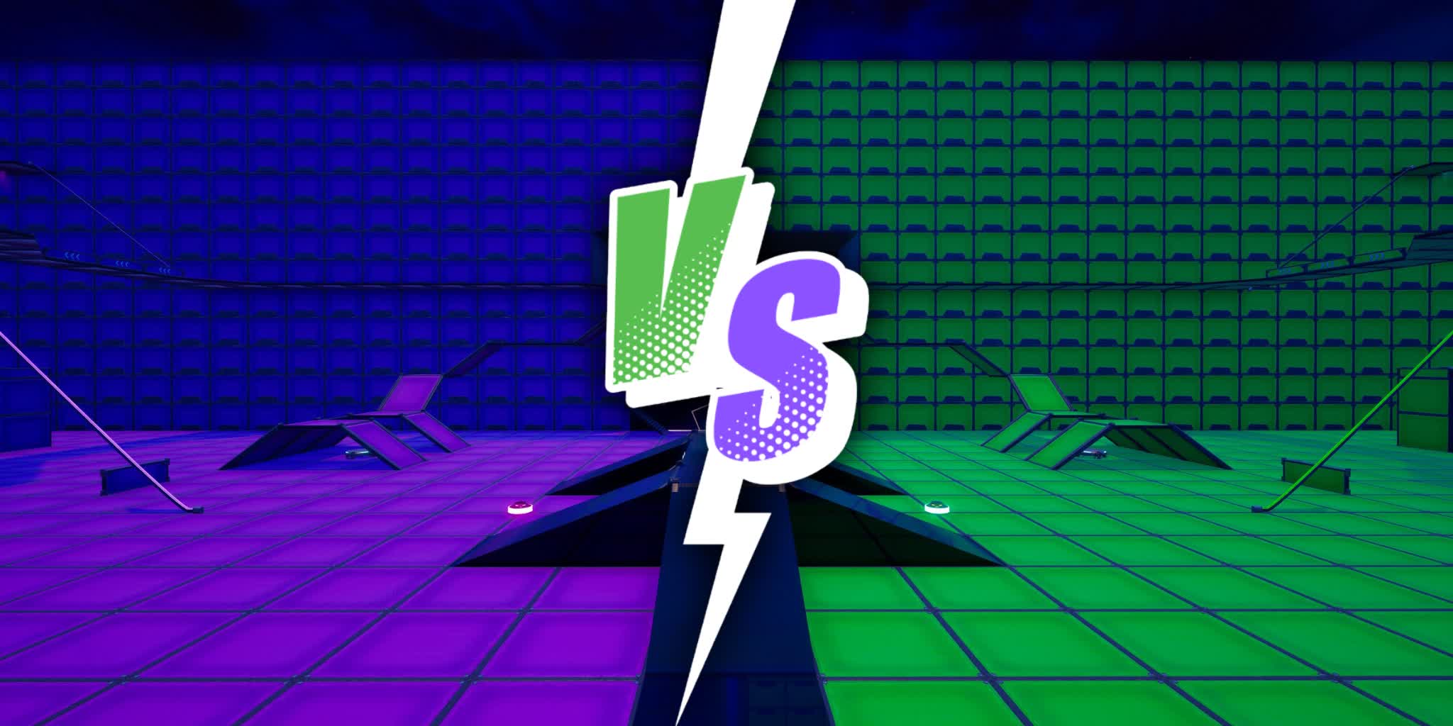 🎃 PURPLE VS GREEN 🛡 16VS16 1764-5496-2289 by vstarz - Fortnite Creative ...