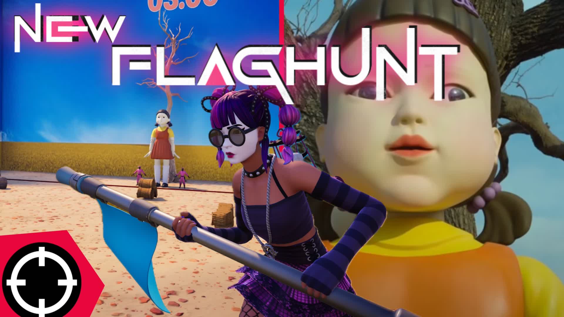 Flag Hunt 🏃‍♂️🎯The Octo Game 5849-5533-8606 by rax07 - Fortnite ...