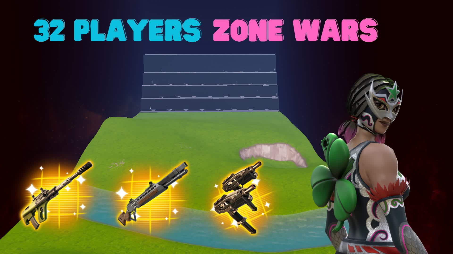 EXIT 32 Players Zone Wars 🏆 9954-9727-6491 by xmannn - Fortnite ...