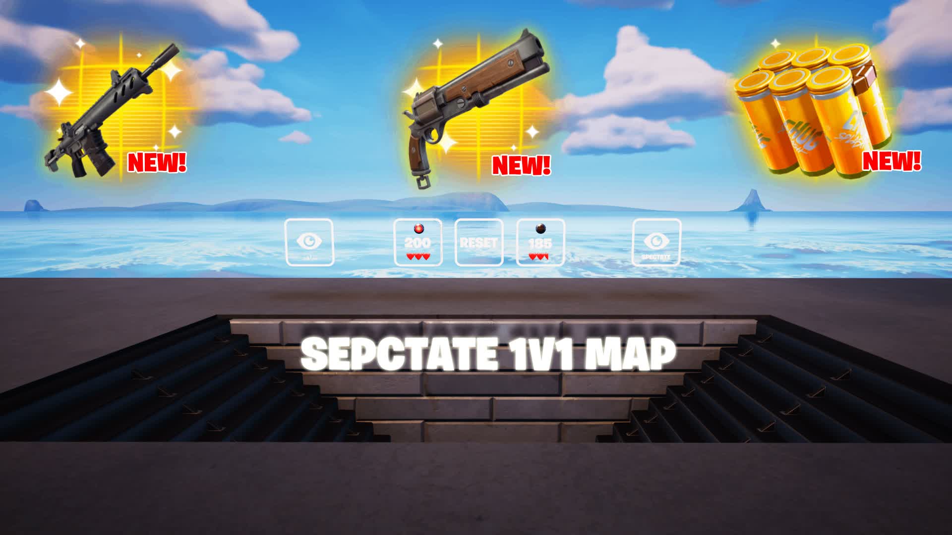 UPDATED! SPECTATE 1V1 MAP 7055-4044-9099 by immoussaa - Fortnite