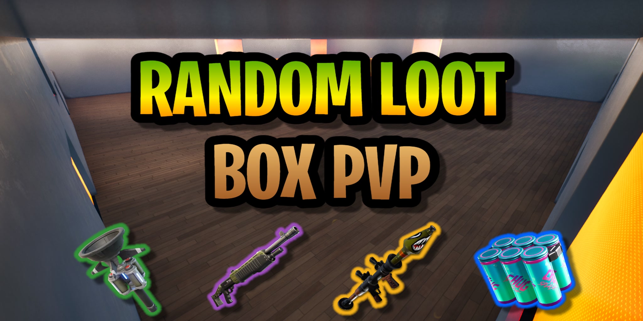 RANDOM LOOT BOXFIGHTS 🎲📦 3840-5502-5758 by bulletbite - Fortnite Creative Map Code - Fortnite.GG