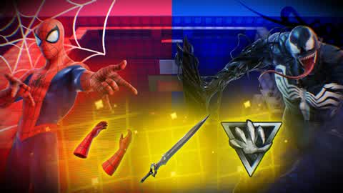 SPIDER-MAN VS VENOM RED VS BLUE 🔴🔵 8001-9219-7690 by hatelove ...