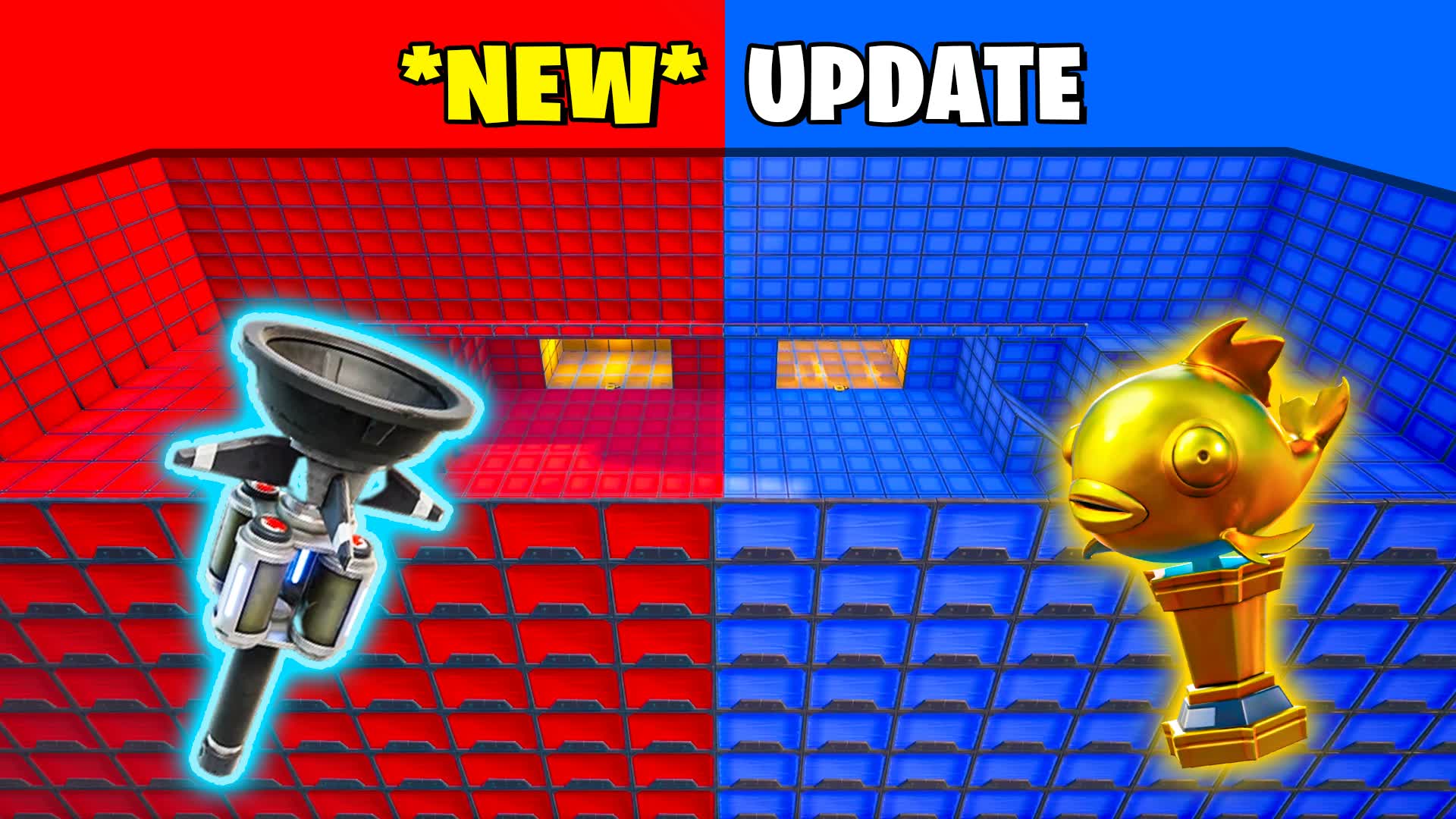 NEW UPDATE RED VS BLUE 7906-3007-6209 من ابتكار gattu - Fortnite