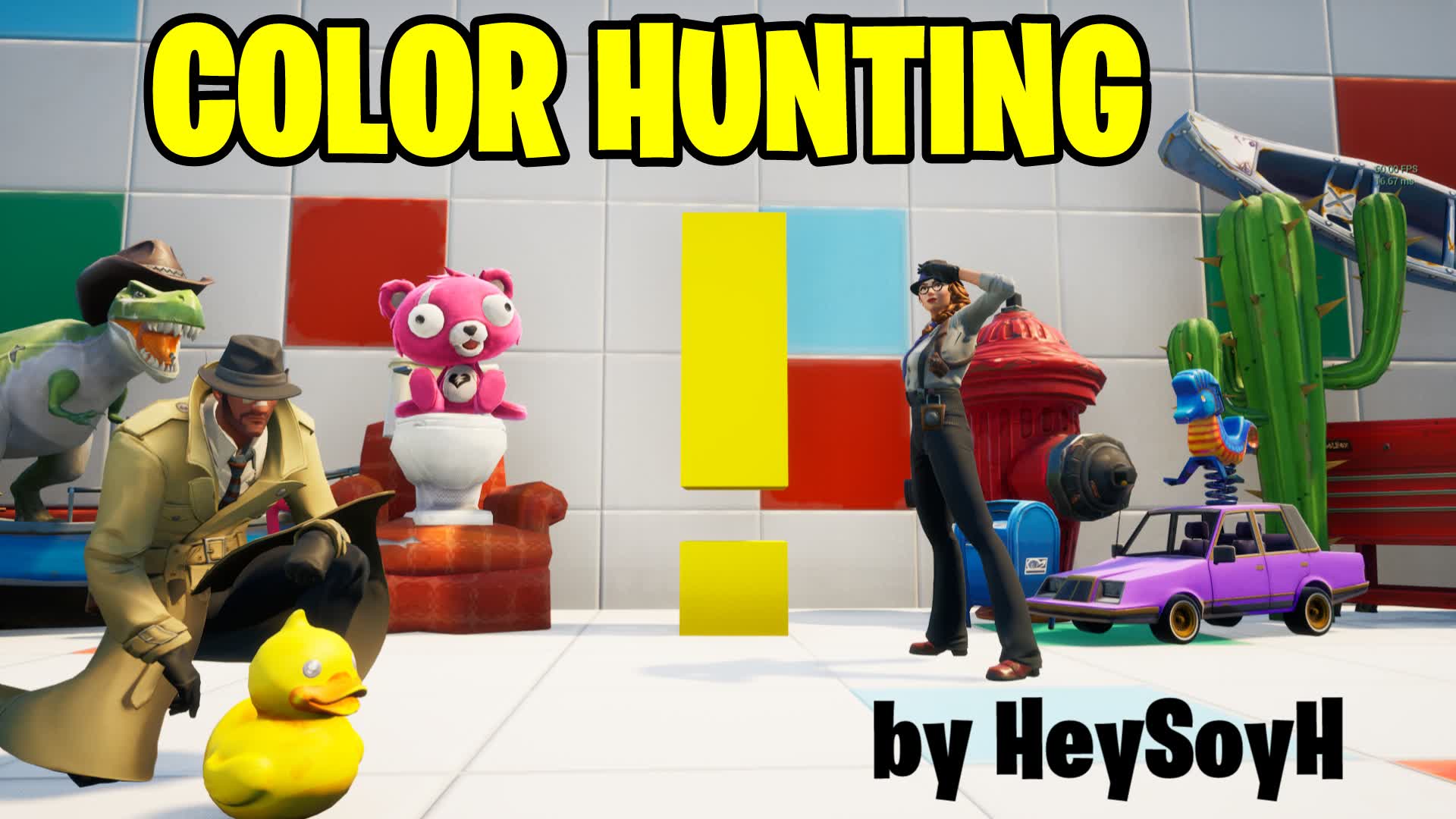 Color Hunting by HeySoyH 2970-4168-4411 by heysoyh - Fortnite Creative ...