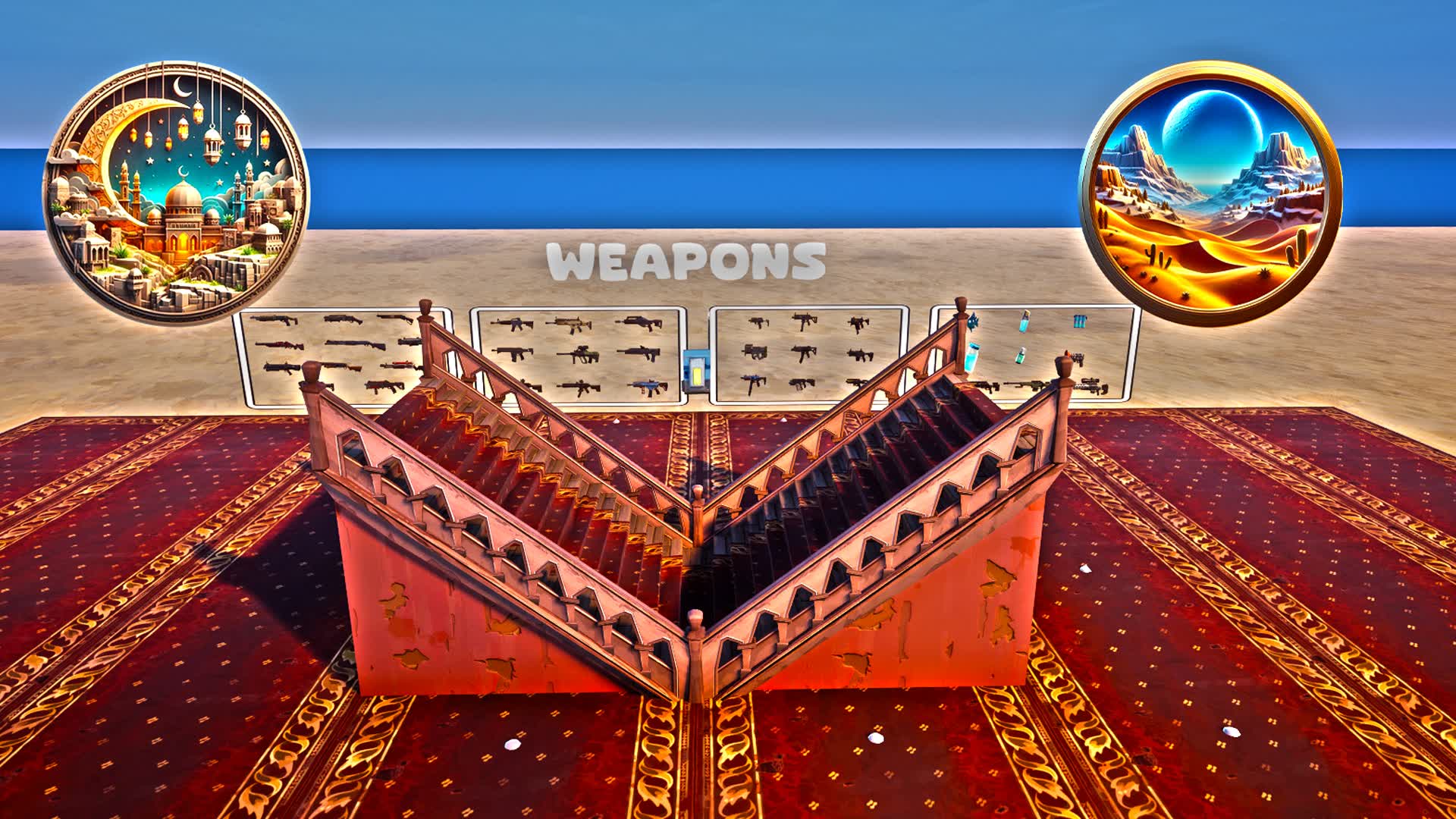 1V1 Desert Built Fight 9968-0659-3679 by rw_ala - Fortnite Creative Map ...