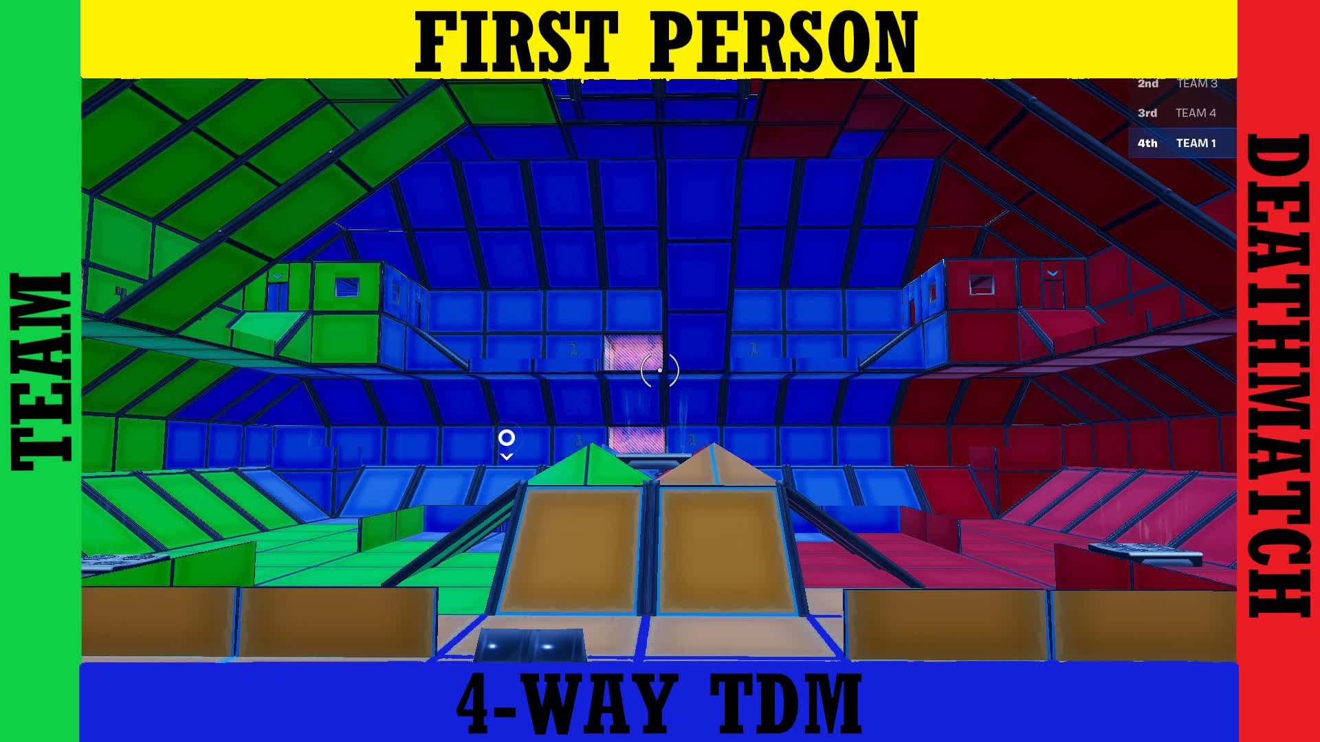 1ST PERSON 4-WAY TEAM DEATHMATCH ARENA 0162-9692-1417 von ju5td4v3 ...