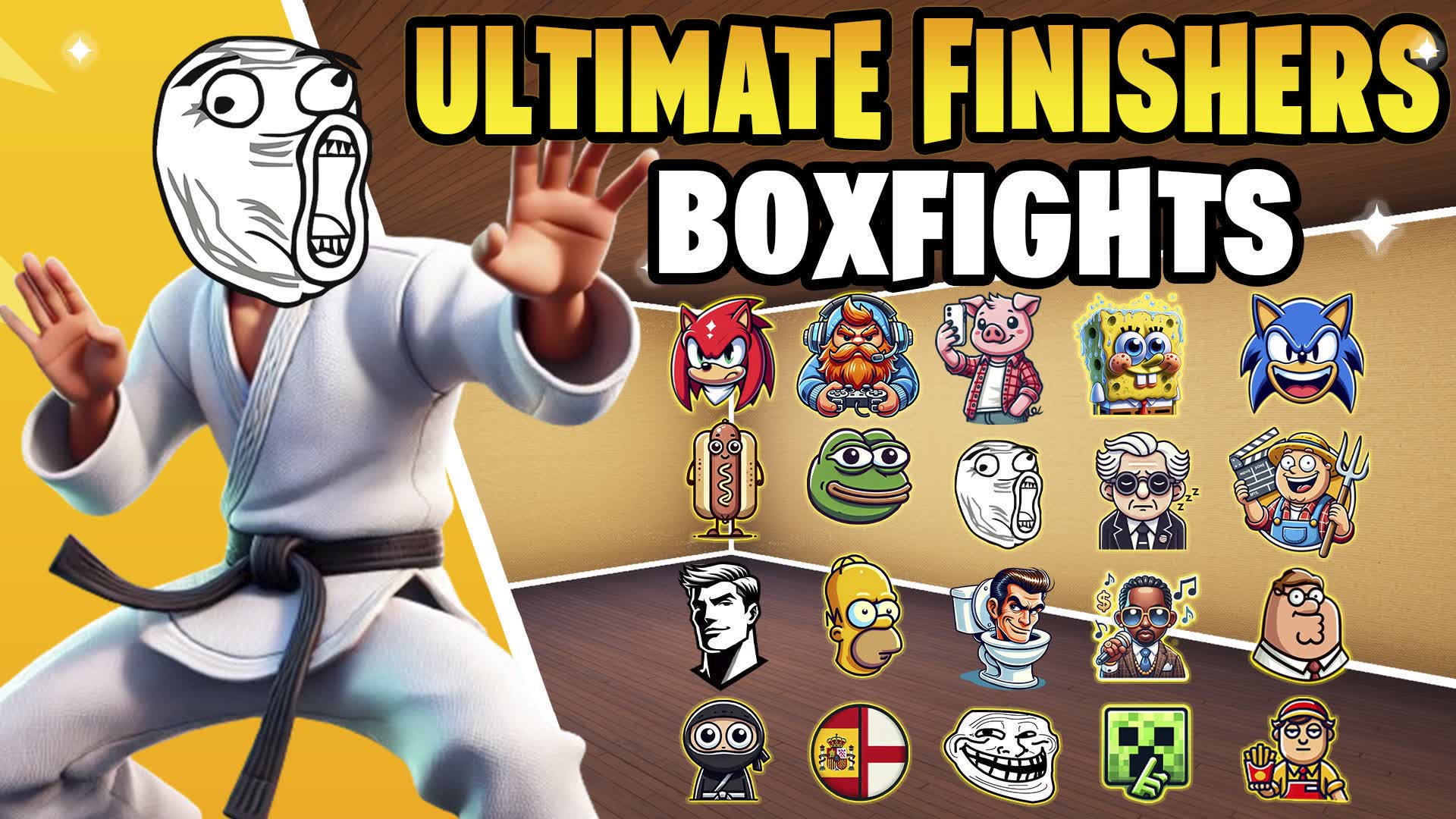 ULTIMATE FINISHERS BOX PVP 📦 6354-9998-8305 by rockygift2 - Fortnite ...