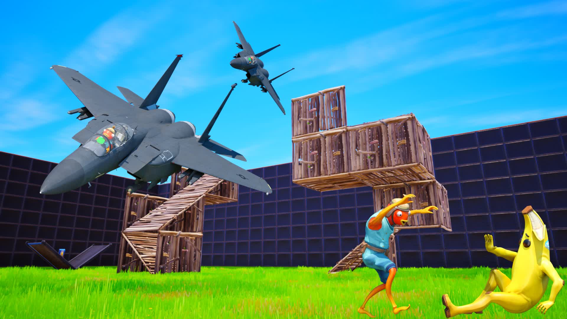 1v1 with JET (Custom Airplane) 9819-0171-1604 by brolyfnc - Fortnite ...