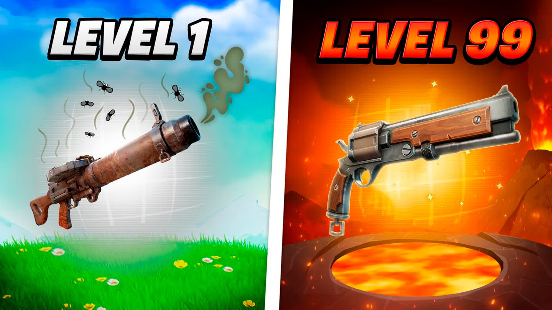 🌋VOLCANO GUN GAME 🌋 2966-0105-7137 by ceva - Fortnite Creative Map Code ...