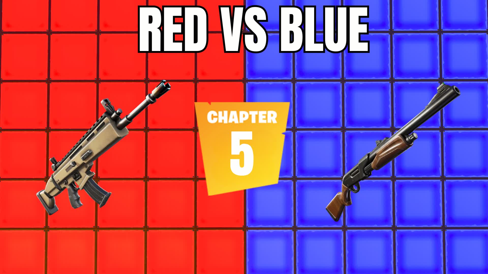 🔴MEGA RED VS BLUE🔵 6781-5600-7925 by kns105 - Fortnite Creative Map ...
