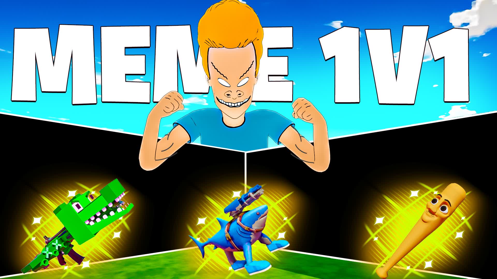 MEME 1V1 FFA - ALL GUN 4298-3562-7945 by mndh - Fortnite