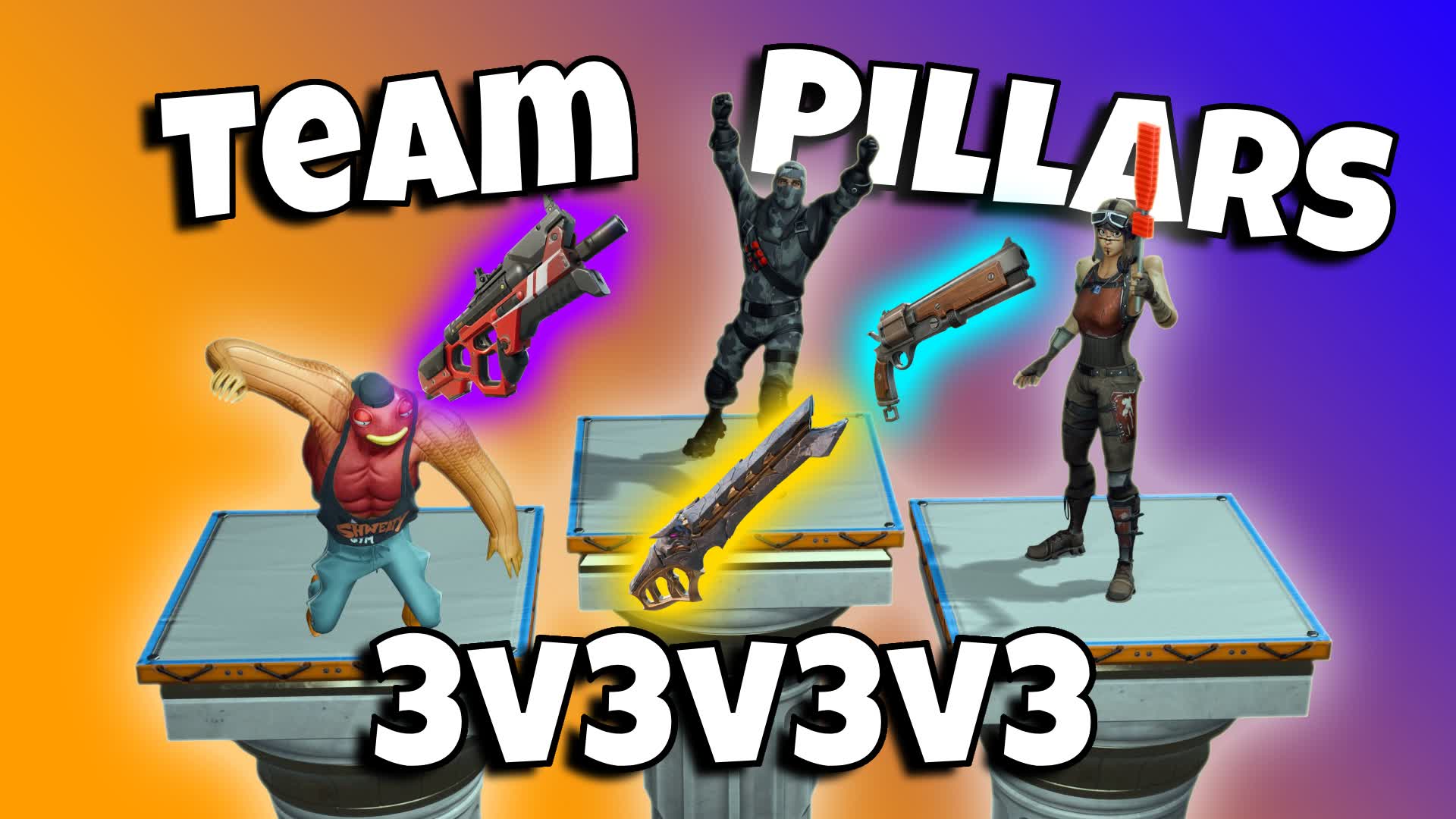 Team The Pillars 3v3v3v3 8979-4436-5339 by xndrr - Fortnite Creative ...