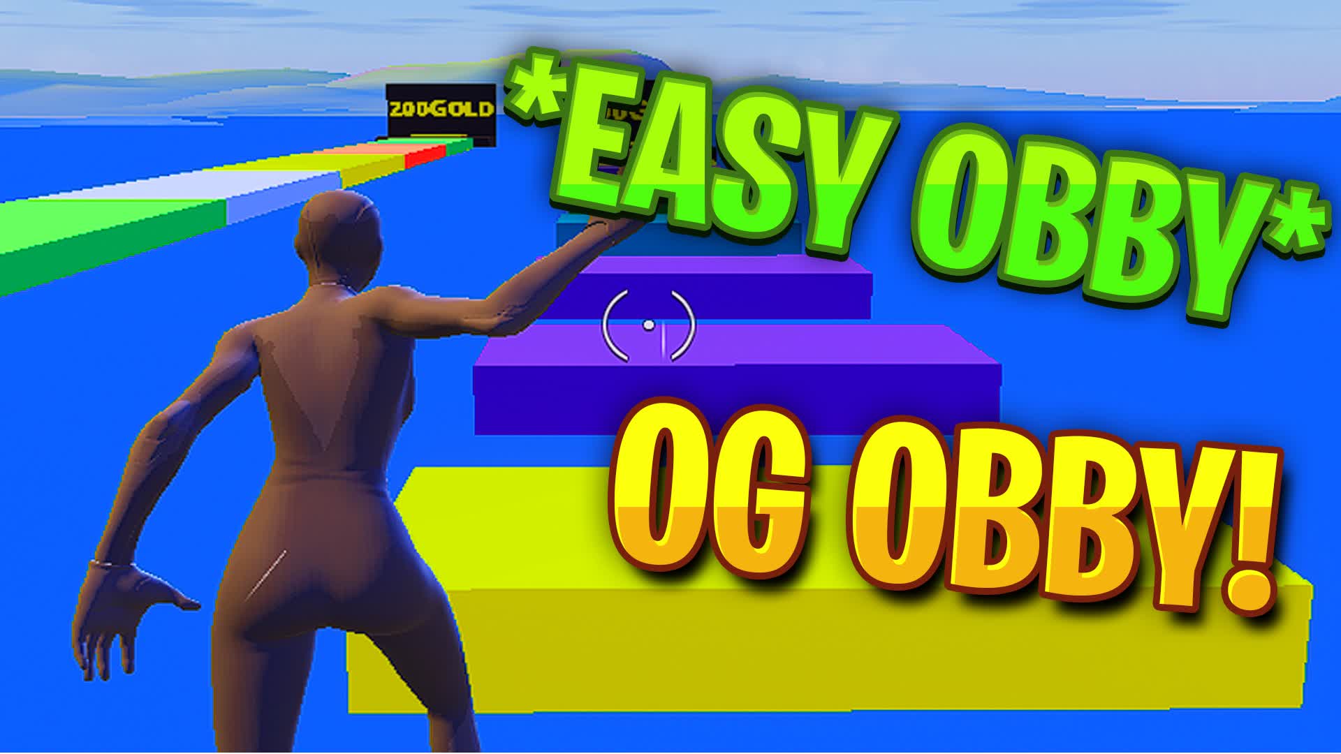 DEFAULT OG OBBY⭐ 6097-9425-6405 by krockz - Fortnite Creative Map Code - Fortnite.GG