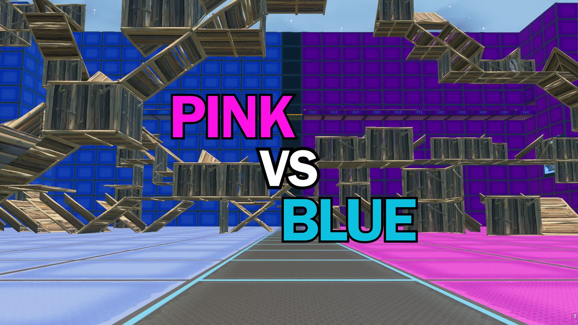 MEGA PINK VS BLUE 4908-3531-5337 by pcghost - Fortnite Creative Map ...