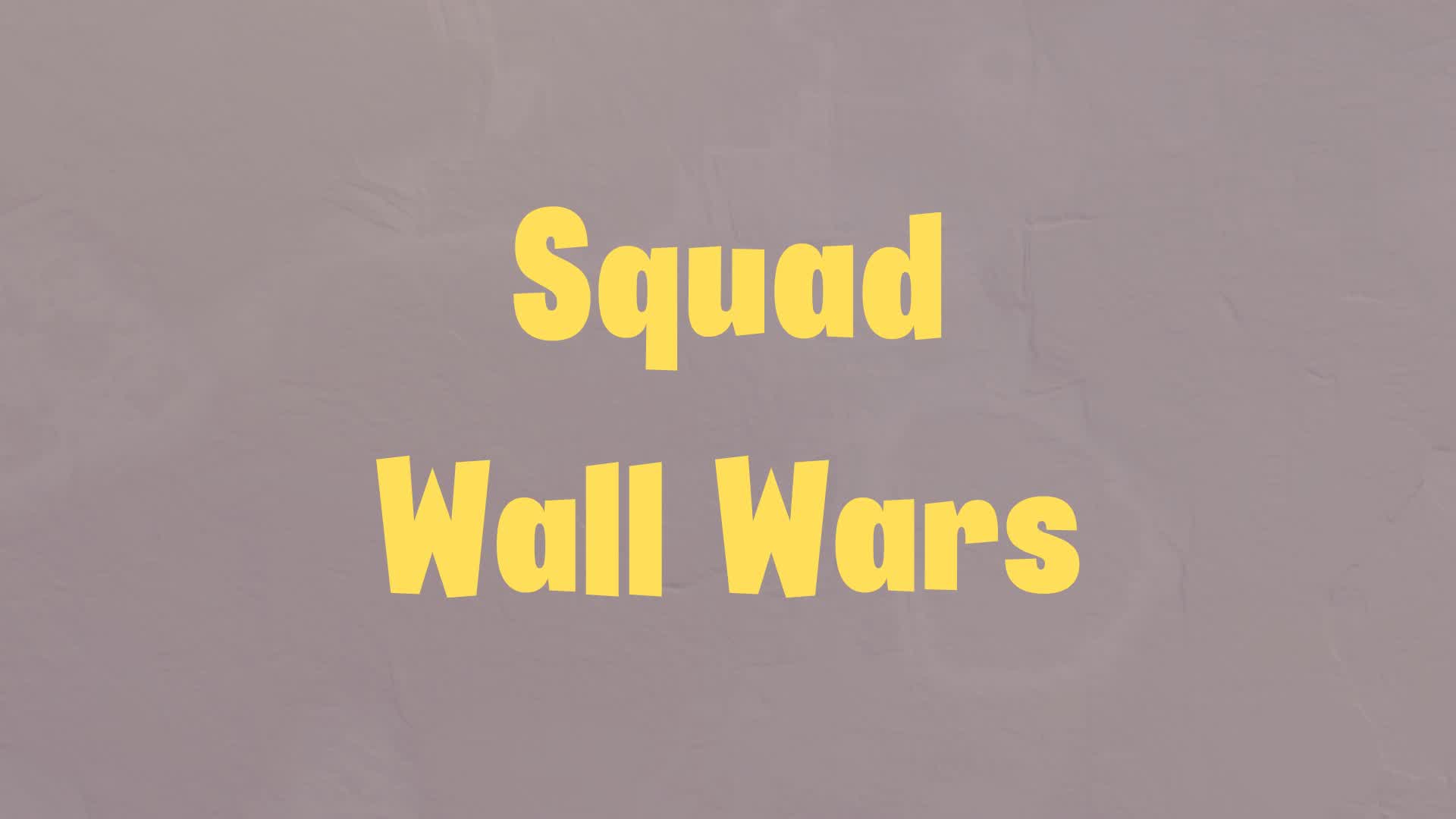 Squad Wall Wars 4691-3853-5933 by sxrf - Fortnite Creative Map Code ...