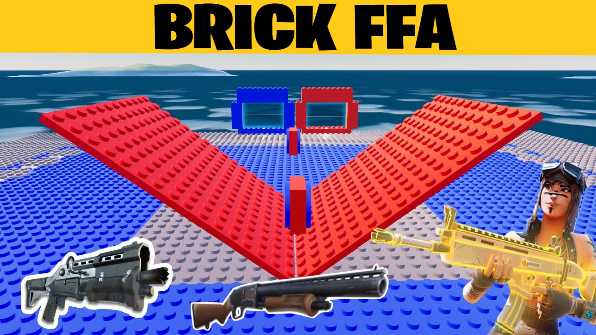 BRICK 1V1 | WINTER 6069-2134-4327 by bereket - Fortnite Creative Map ...