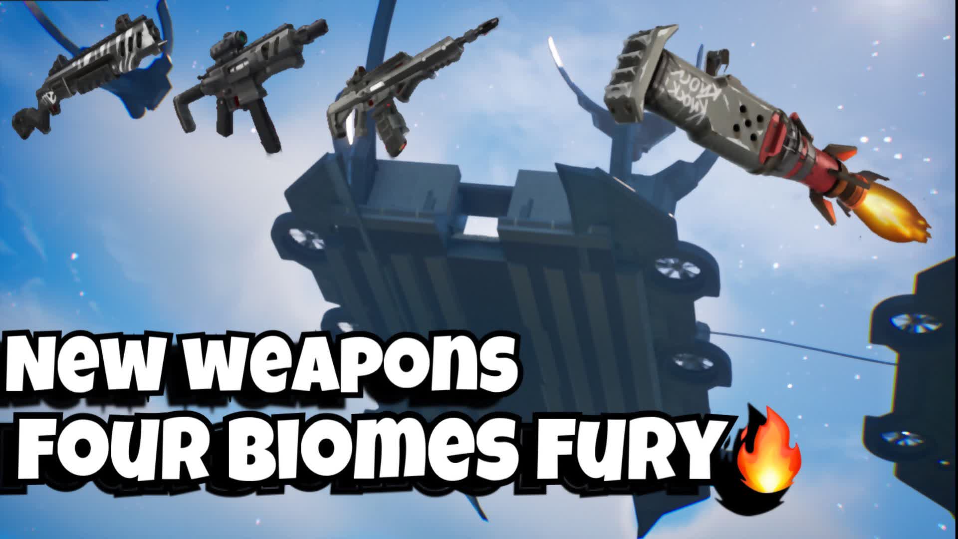 Juega 🔥FOUR BIOMES FURY🔥 | Fortnite Zone