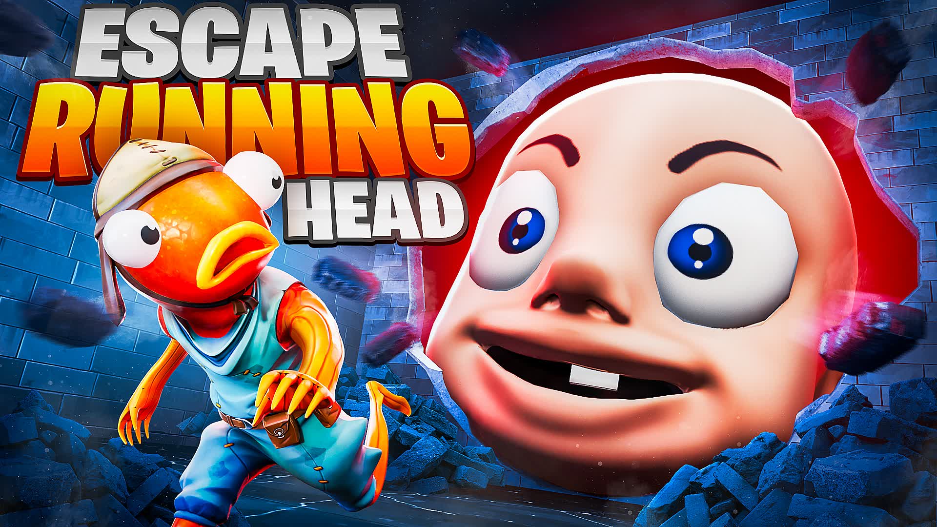 ESCAPE RUNNING HEAD 0202-2116-9428 by arctyplays - Fortnite Creative Map Code - Fortnite.GG