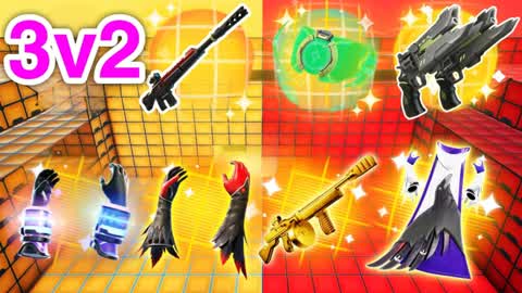 RED VS YELLOW 4V1 2115-8458-1593 by egypwr - Fortnite