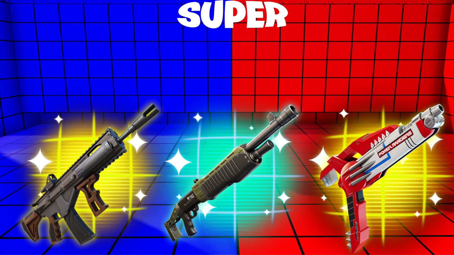 SUPER RED VS BLUE 🔴🔵 MOST FUN 2921-9610-1956 by 1v1v1-ffa-unc ...