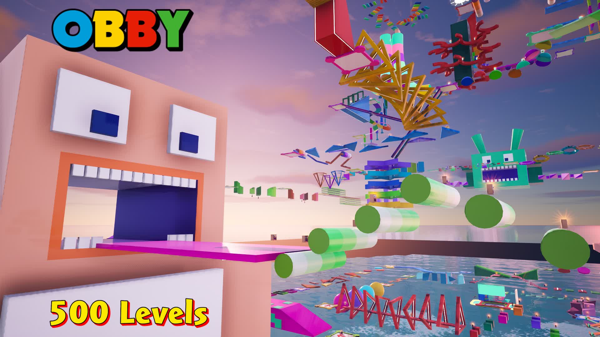 🌟500 LEVEL OBBY PARKOUR🌟 8321-0544-5288 par mh_tuning - Fortnite