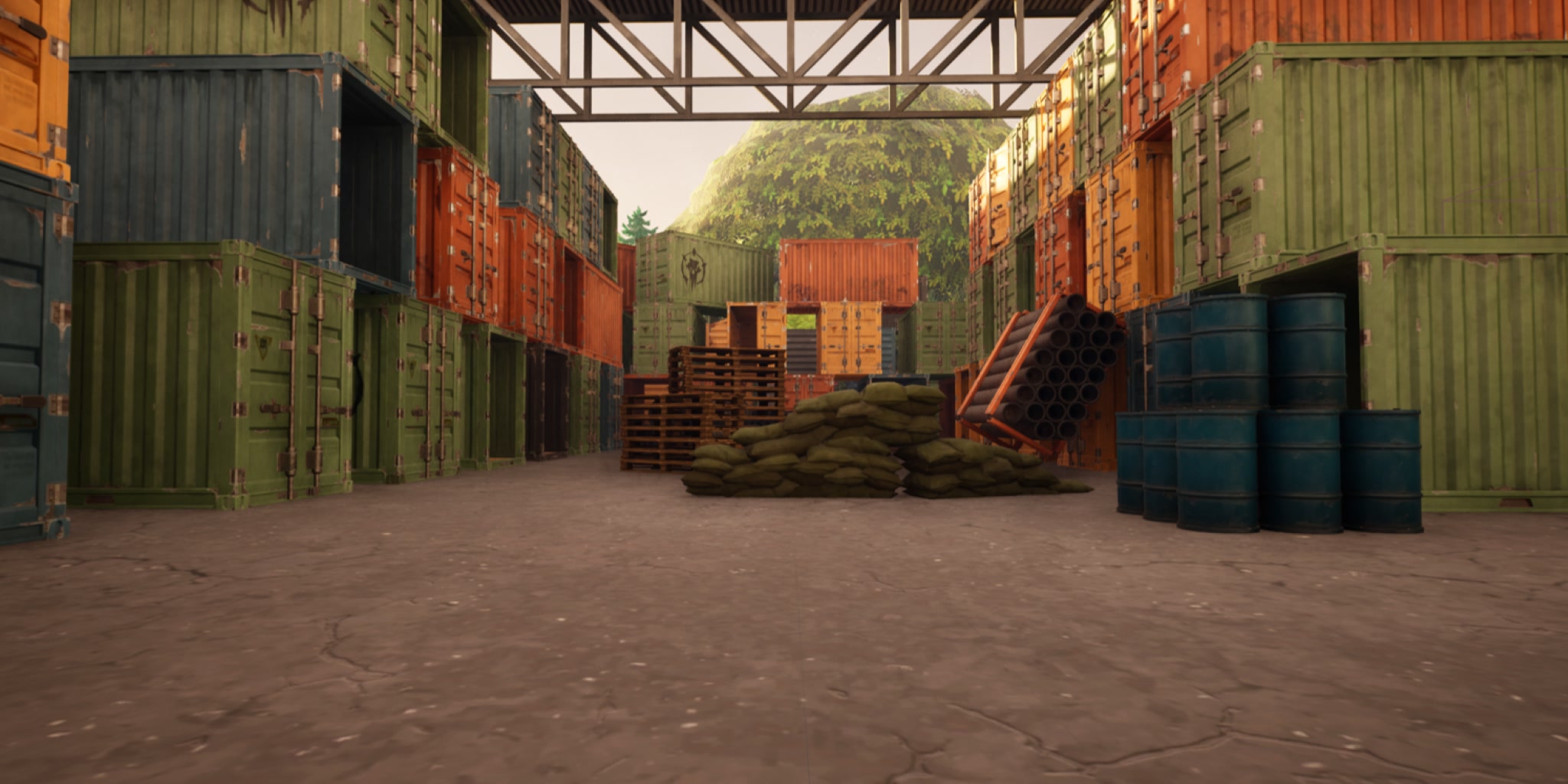 Containers field fights 6483-0502-1450 by 3mlh - Fortnite Creative Map ...