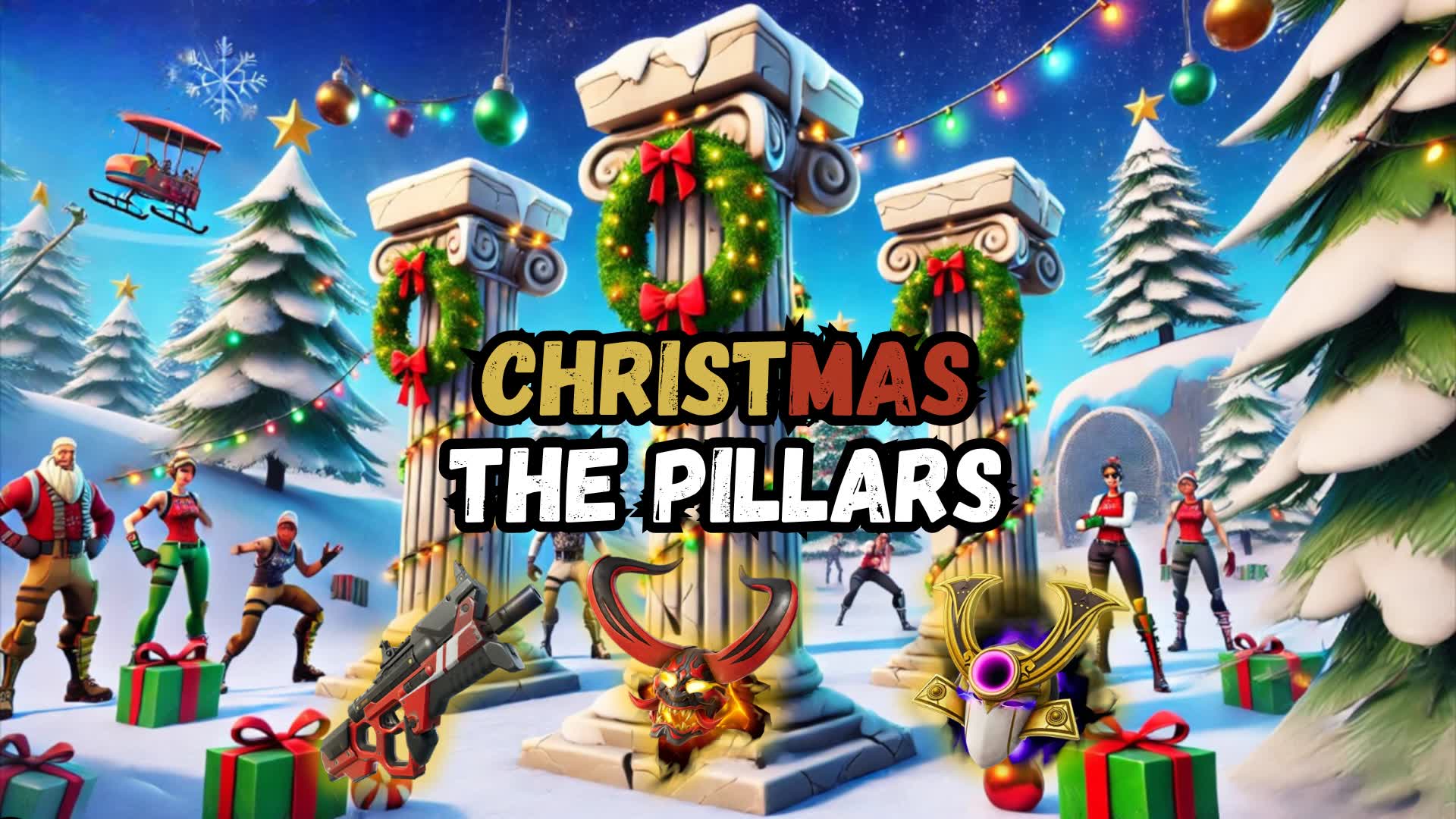 CHRISTMAS THE PILLARS 2984-9713-8032 by drac10 - Fortnite Creative Map ...