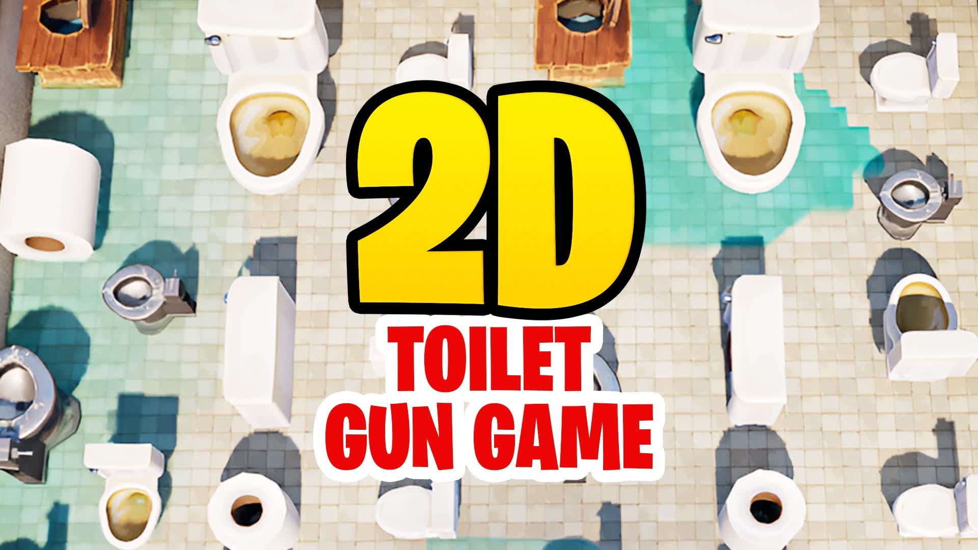 🕹️ 2D TOILET GUN GAME ONE SHOT 2501-7941-4861 by vyr - Fortnite ...