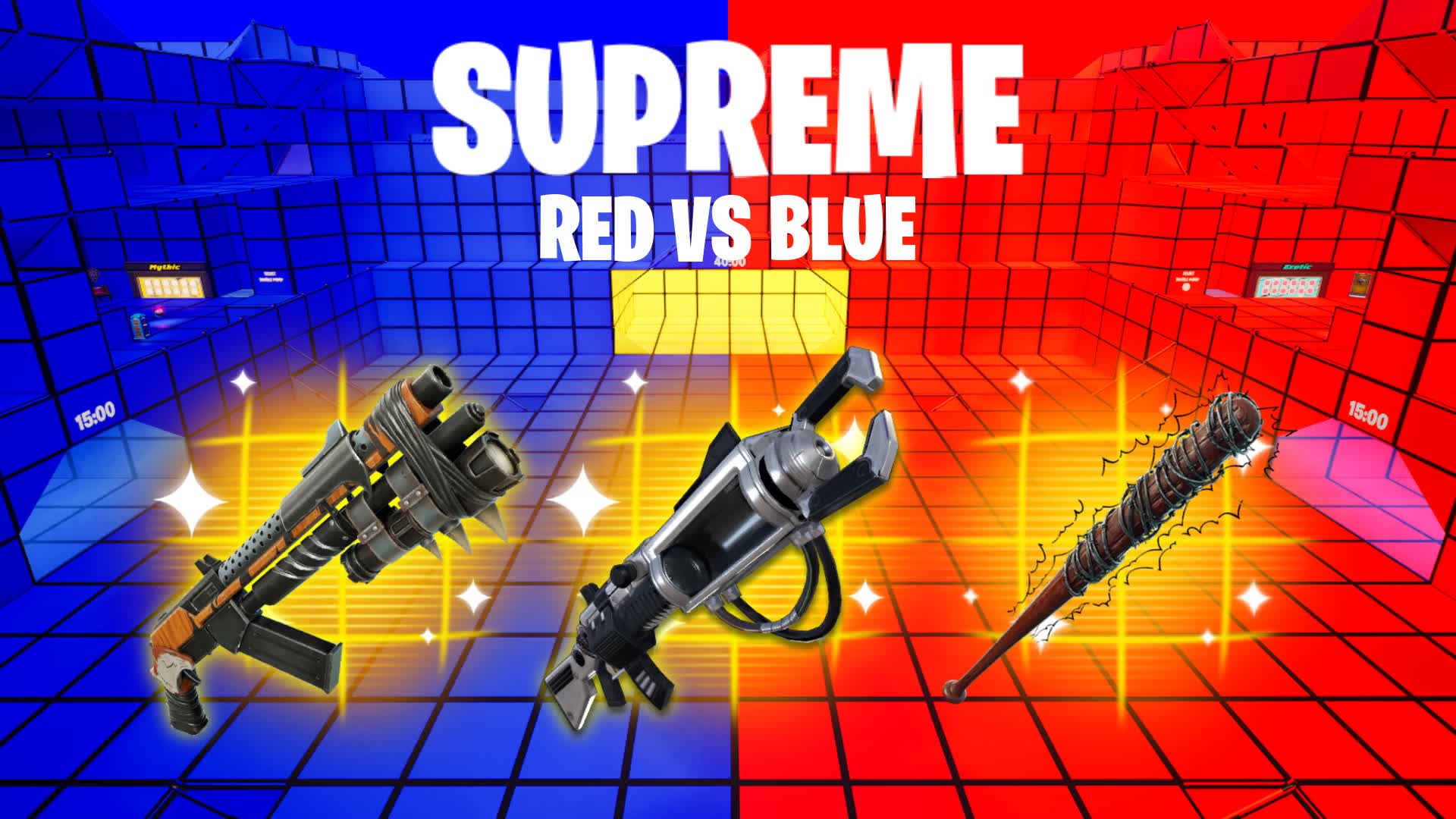 SUPREME ZOMBIE RED VS BLUE🔴🔵 2503-2694-4897 by sirdagon - Fortnite ...