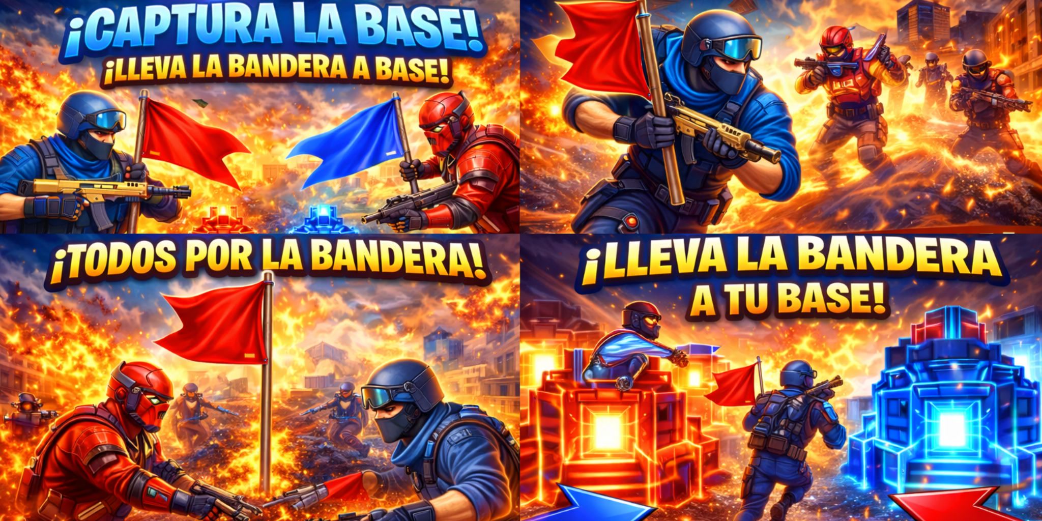 Dominio Rojo vs Azul 3524-5919-9084 by predator17 - Fortnite Creative ...