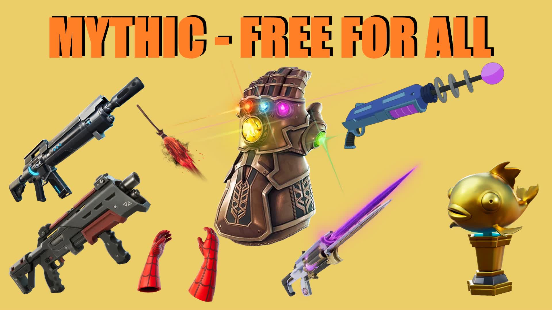 MYTHIC - FREE FOR ALL 5284-7945-3460 by synap - Fortnite Creative Map ...