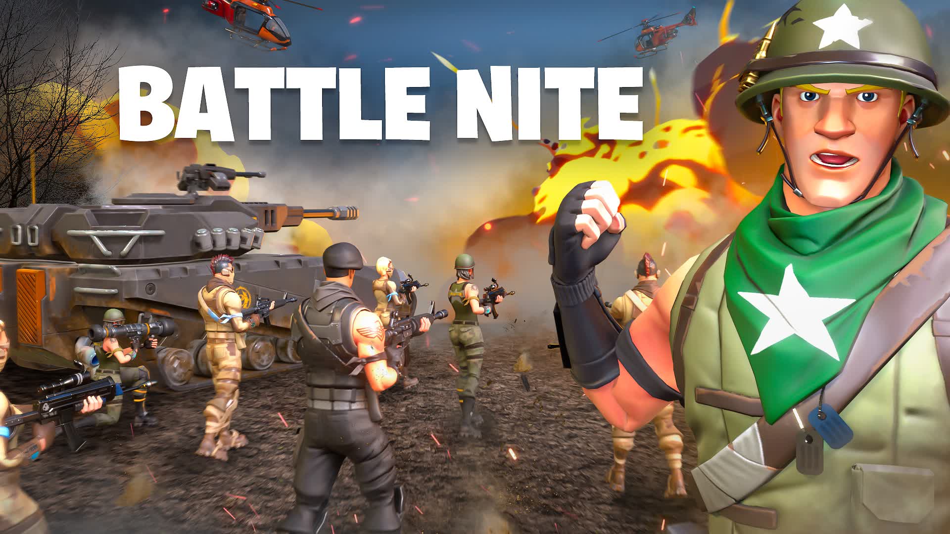 💥 BATTLE NITE - 50 VS 50 💥 8421-4597-2494 by brice - Fortnite Creative ...