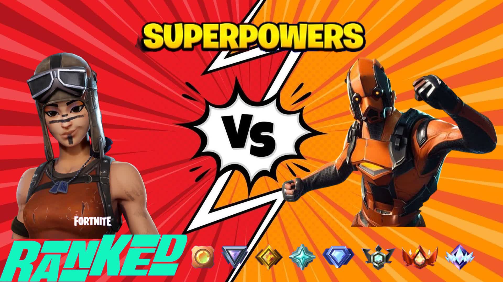 Ranked Crazy Red Vs Orange🔴🟠 8563-7065-8316 من ابتكار sniper1 - Fortnite