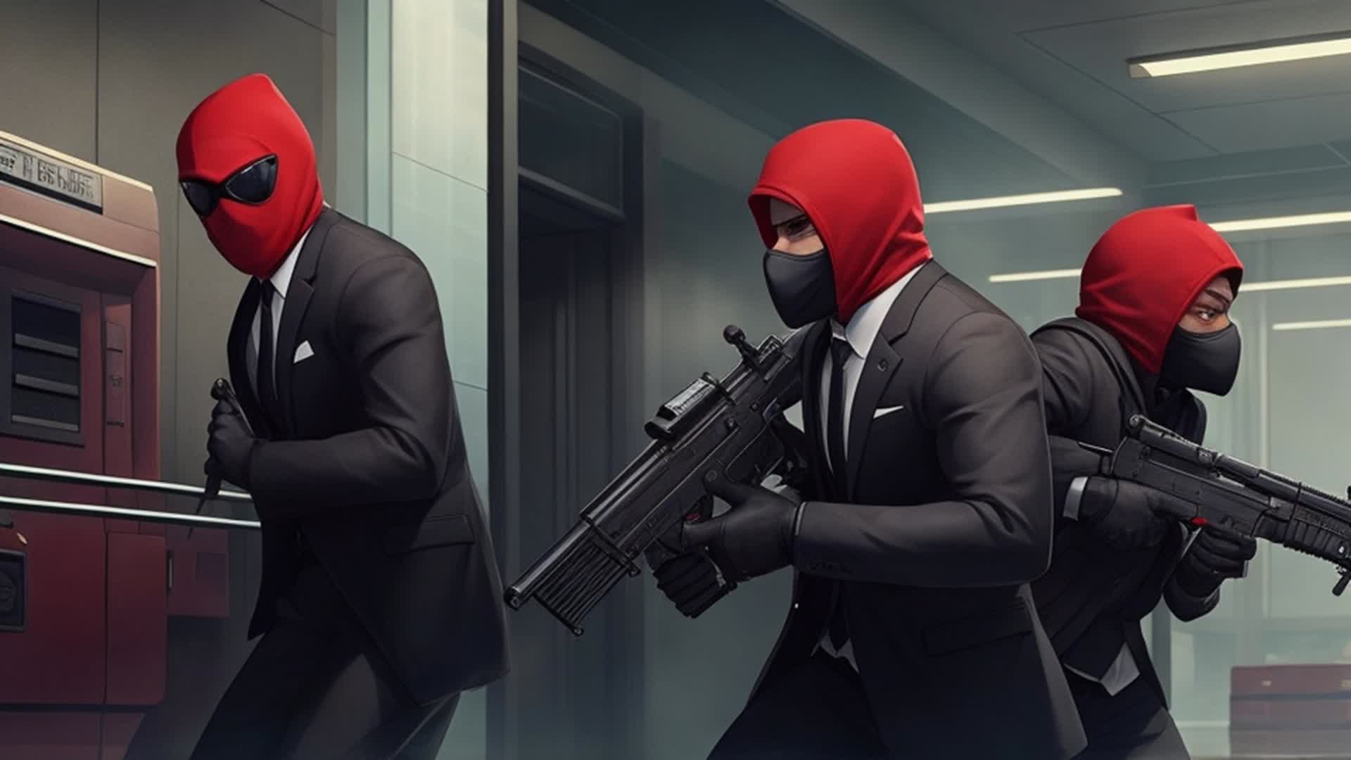 bank robbery ( heist ) 1129-7428-5979 by xkn - Fortnite Creative Map ...